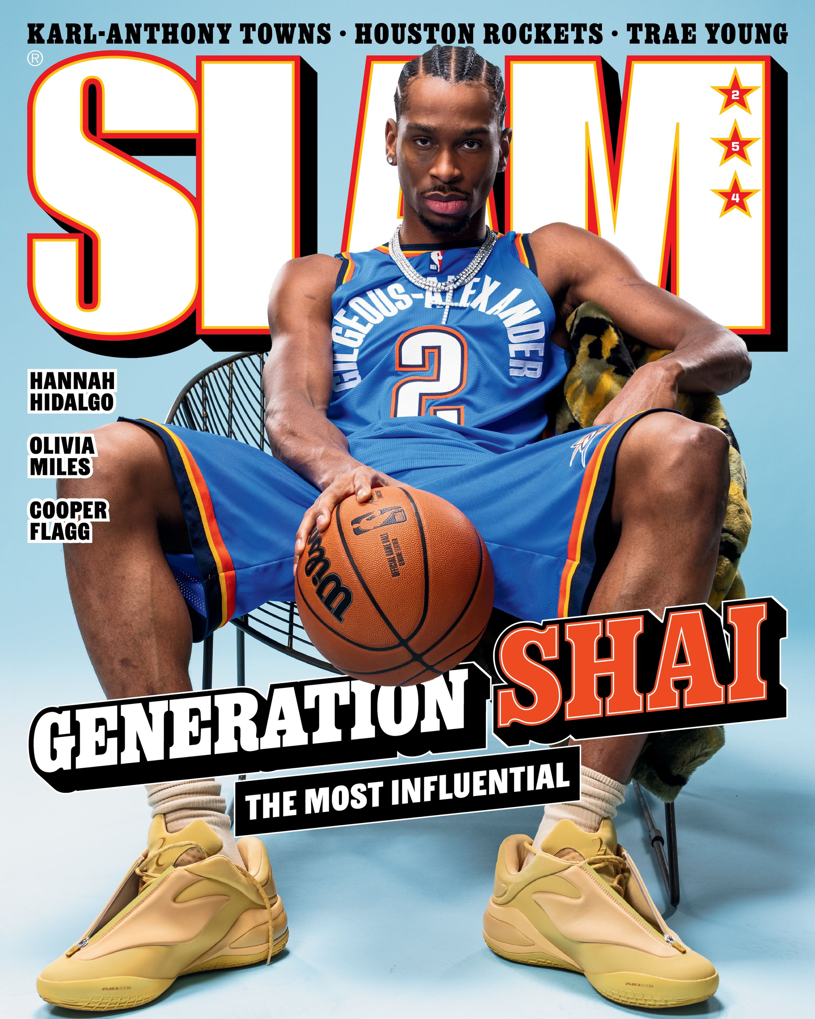 Shai Gilgeous-Alexander Covers SLAM 254